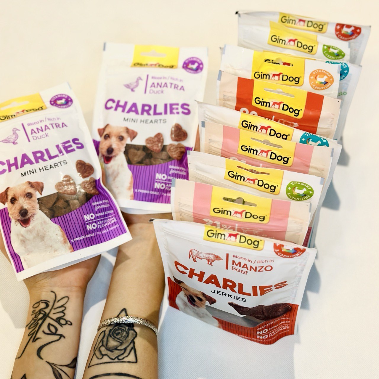 تشویقی سگ جیم داگ طعم اردک | Gim Dog Treats - پتشاپ آنلاین پترینا